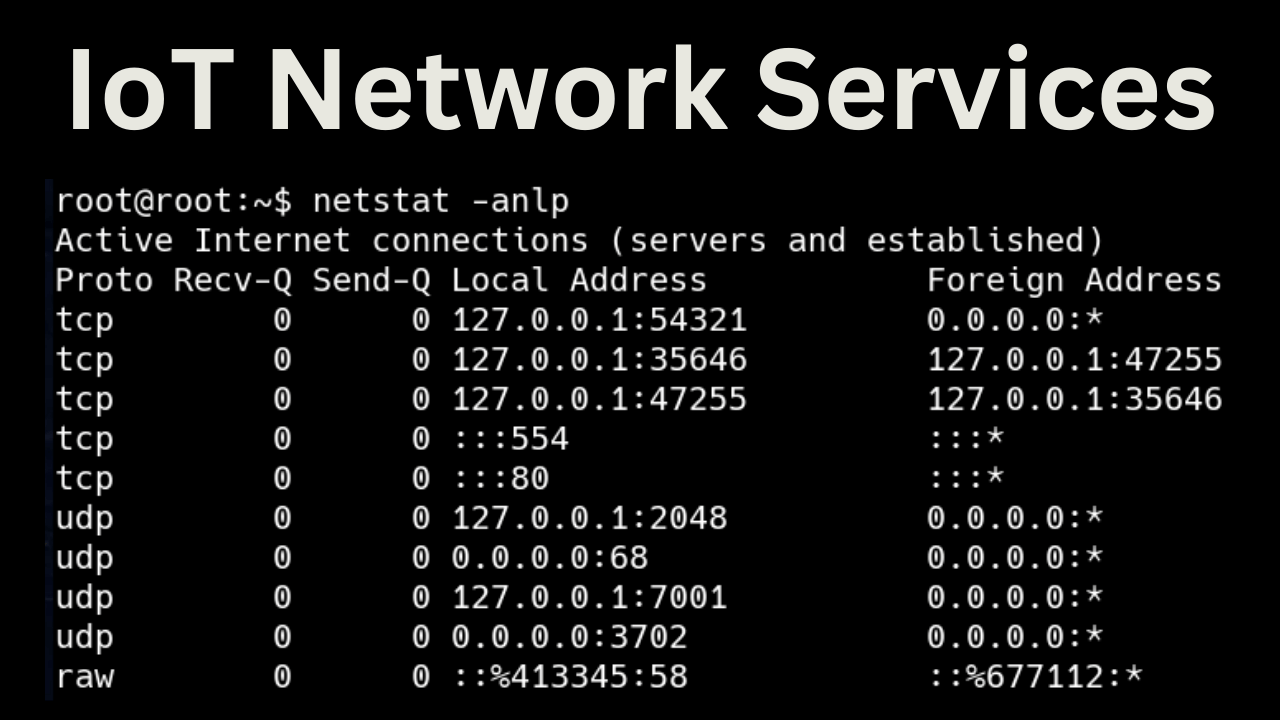 Enterprise IoT Pentesting: Network Service Analysis - Brown Fine Security